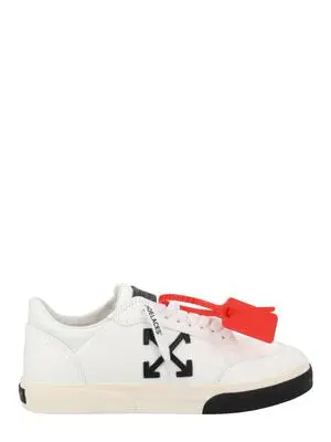 Off-White OFF-WHITE Vulc Low Top Leather Sneakers White