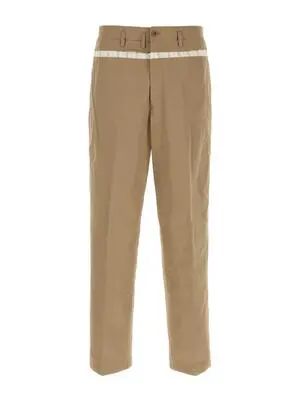 MAISON MARGIELA Cotton Trouser - Brown