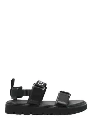Celine Billie Platform Sandals With Buckle Fastening And Pull-tab - Multicolor