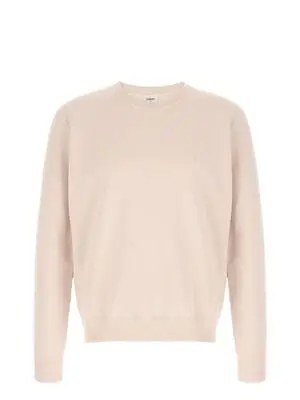 Saint Laurent Crew Neck Long Sleeve Knitwear - Multicolor