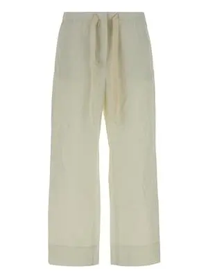 Max Mara Cotton Trousers - Multicolor