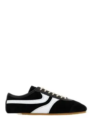 Dries Van Noten Suede Sneakers - Black