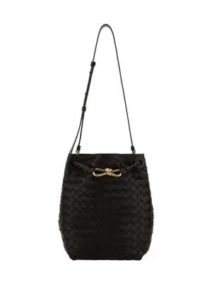Bottega Veneta Small Andiamo Bucket Bag - Brown