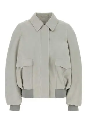 Loewe Suede Jacket - White