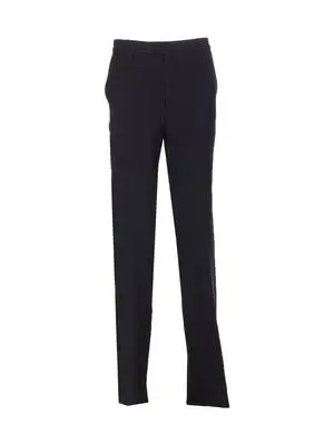 Gucci Straight-leg Wool Blend Pants - Black
