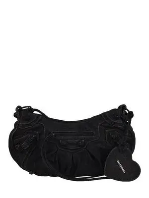Balenciaga Cagole Shoulder Bag - Black