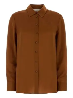 Zimmermann Hypnotic Shirt - Brown