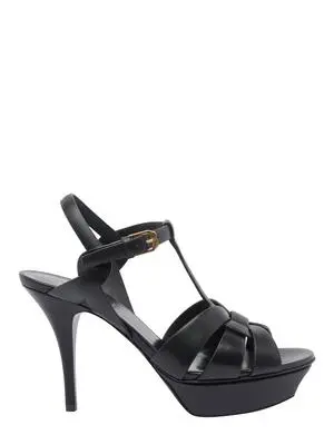 SAINT LAURENT SAINT LAURENT Tribute Platform Pump Sandals