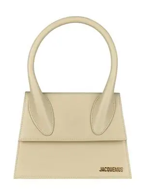 Jacquemus Jacquemus Le Grand Chiquito Top Handle Bag Cream