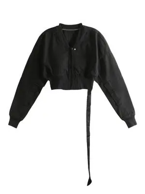 Rick Owens Cropped Bomber Jacket - Multicolor