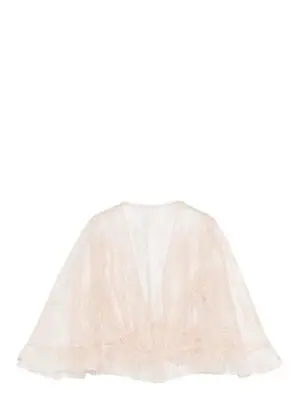 Alberta Ferretti Light Lace Blouse - Pink