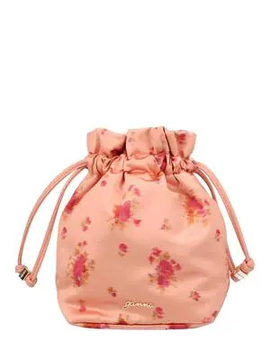 GANNI Pouch With Print - Pink