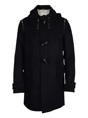 VALENTINO VALENTINO GARAVANI Rockstud Untitled Hooded Duffle Coat
