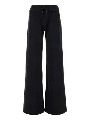 Off-White Cotton Joggers - Black
