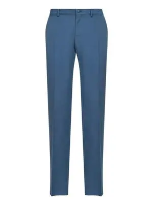 Dolce & Gabbana Virgin Wool Classic Trousers - Multicolor