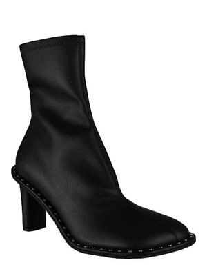 Stella McCartney Ryder Sock Boots With Silver Stud Detailing - Black