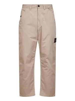Stone Island Desert Ripstop Straight-leg Trousers - Multicolor