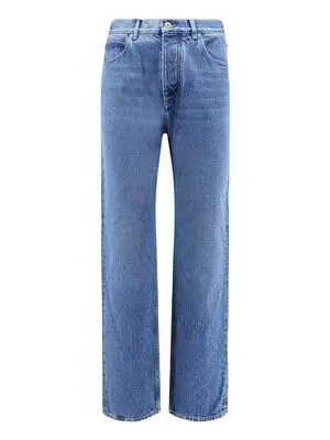 Bottega Veneta Regular Cotton Jeans - Multicolor