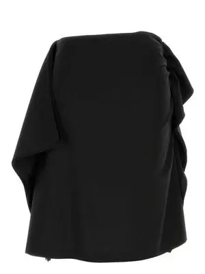 Loewe Wool Skirt - Black