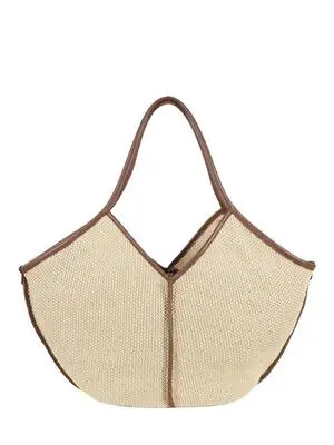 Hereu Calella Rafia Tote Multicolor