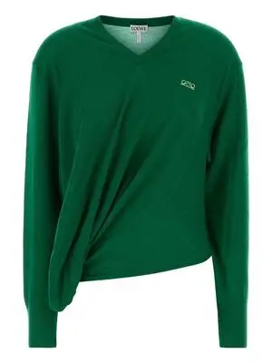 Loewe LOEWE Wool Blend Sweater Green