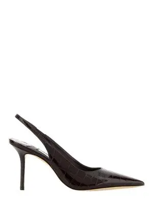 JIMMY CHOO Jimmy Choo Dark Leather Love Pumps