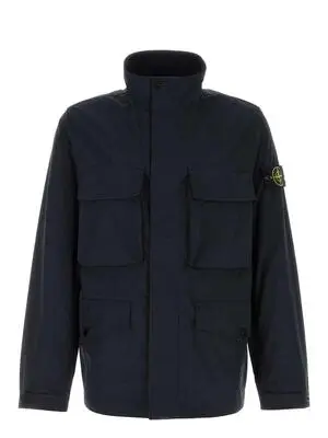 Stone Island Midnight Polyester Jacket - Blue