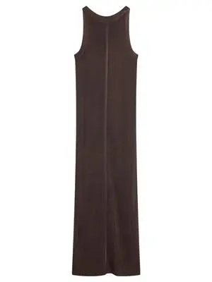 Loulou De Saison Sleeveless Knitted Dress - Brown