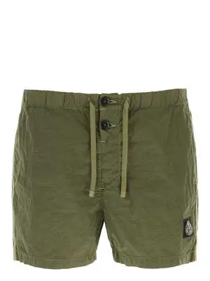 Stone Island Nylon Swimming Shorts - Green