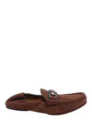 Gucci GUCCI Horsebit 1953 Loafers Brown