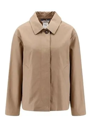 Max Mara Biologic Cotton Blend Jacket - Multicolor