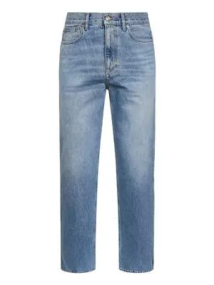 Gucci GUCCI Light Blue Cotton Denim Slim-Fit Jeans Multicolor
