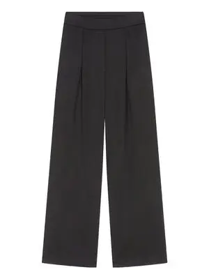 Dries Van Noten Black Cotton Trousers - Multicolor