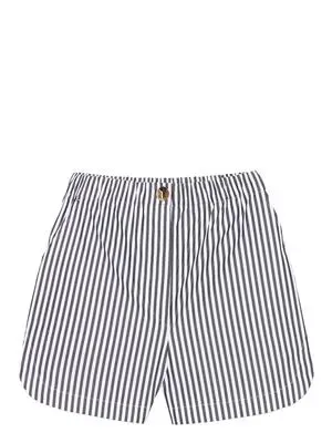 Sportmax Striped Cotton Shorts - Multicolor