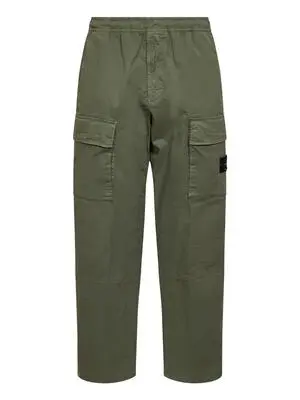 STONE ISLAND STONE ISLAND Stretch Twill Cargo Trousers