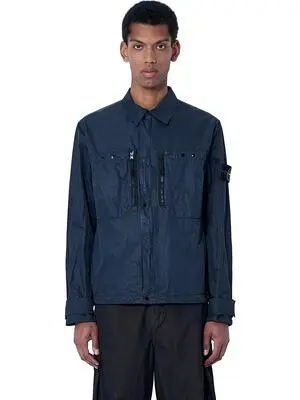 Stone Island Technical Overshirt Jacket - Blue