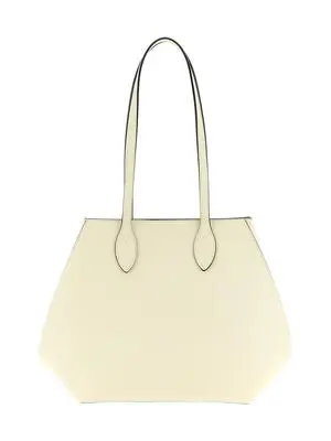 VALEXTRA Vivi' Medium Shopping Bag - White