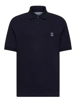 Brunello Cucinelli Cotton Piqué Polo Shirt - Multicolor