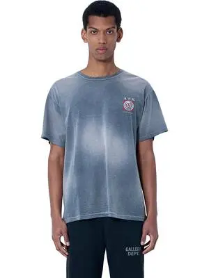GALLERY DEPT. Crewneck Distressed T-shirt - Gray