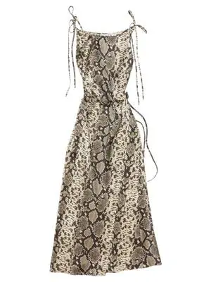 Acne Studios Printed Long Dress - Multicolor