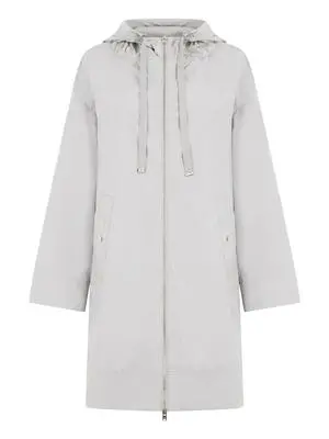Herno Lightweight Parka Coat - Gray