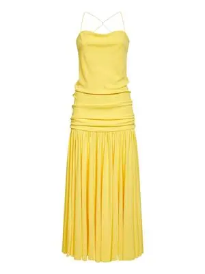 Jacquemus The Abiha Gathered Waist Dress - Multicolor