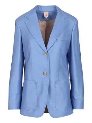 MAX MARA MAX MARA Single-Breasted Wool And Silk Canvas Blazer