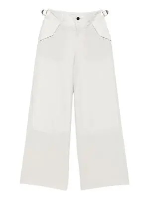 Sacai Beige Nylon Trousers - Multicolor
