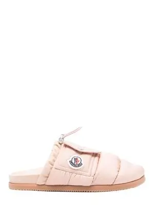 Moncler Padded Slippers With Toggle Fastening - Multicolor