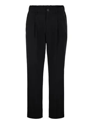 Herno Stretch Tailored Wool Blend Trousers - Multicolor