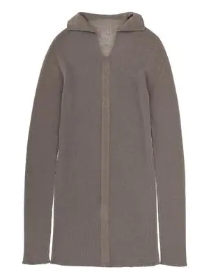 Rick Owens Ribbed Tabard Knit - Gray