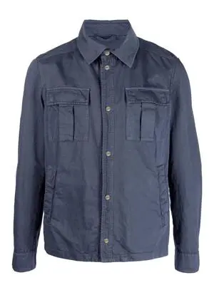 Herno Chest-pockets Shirt - Blue