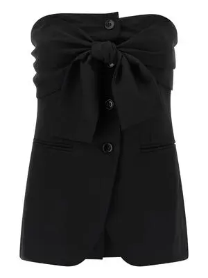 Max Mara Veruska" Top - Black