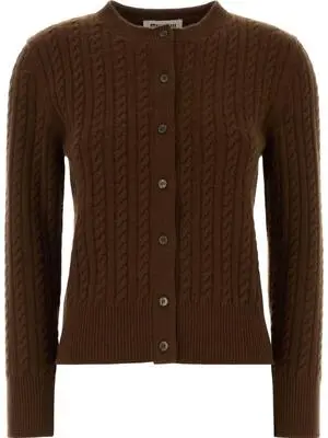 Miu Miu Cashmere Cardigan - Brown